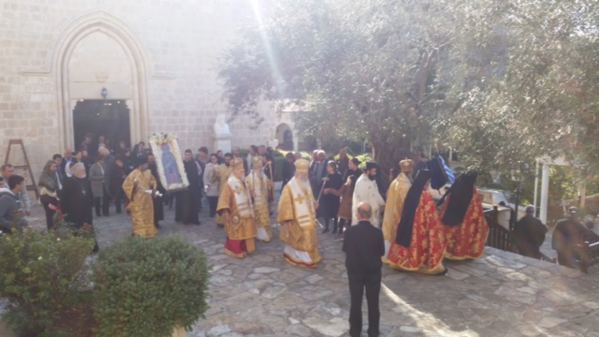 Η εορτή του αγίου Νεοφύτου στην μονή που ίδρυσε ο ίδιος
