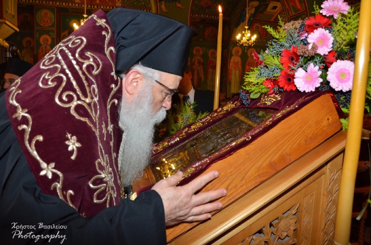 Η Παναγία Μαλεβή στο Βόλο