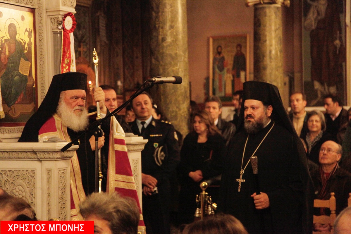 Στον άγιο Αθανάσιο του Θησείου ο Αρχιεπίσκοπος