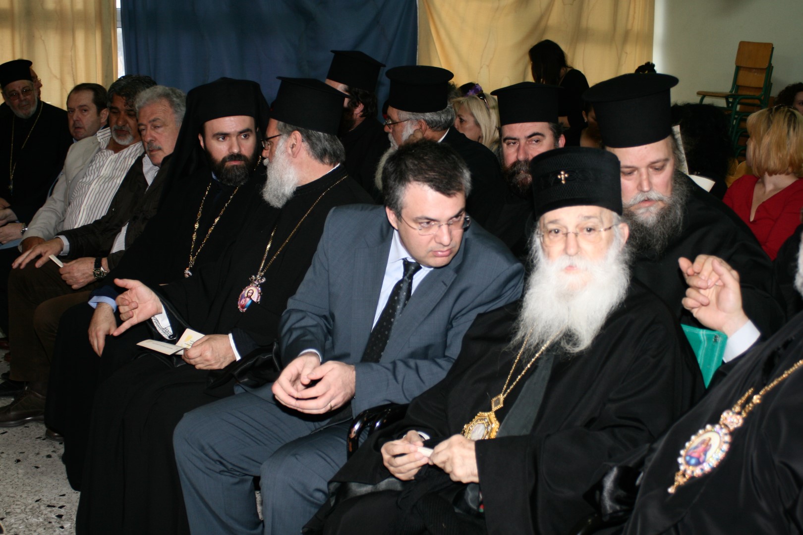 Ο Εσπερινός της εορτής του Αγίου Αθηναγόρα στην Ι.Μ Γενεσίου της ...