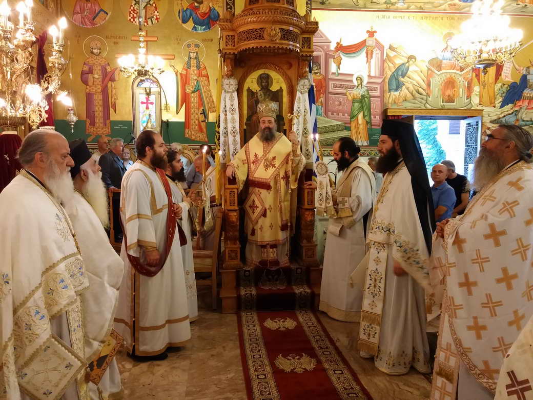 Η εορτή της Αγίας Σοφίας στην Πάτρα