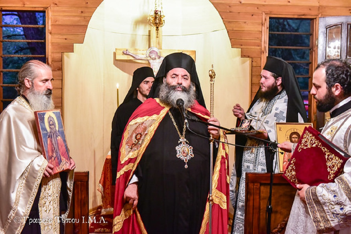 Μητρόπολη Λαγκαδά: Μέγας πανηγυρικός Αρχιερατικός εσπερινός επί τη ...