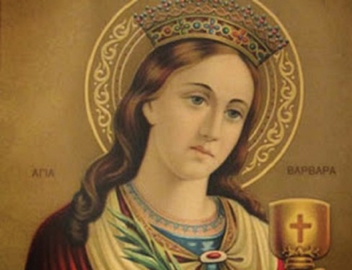 Η Αγία Βαρβάρα η Μεγαλομάρτυς στην τέχνη και στη λαογραφία | Dogma