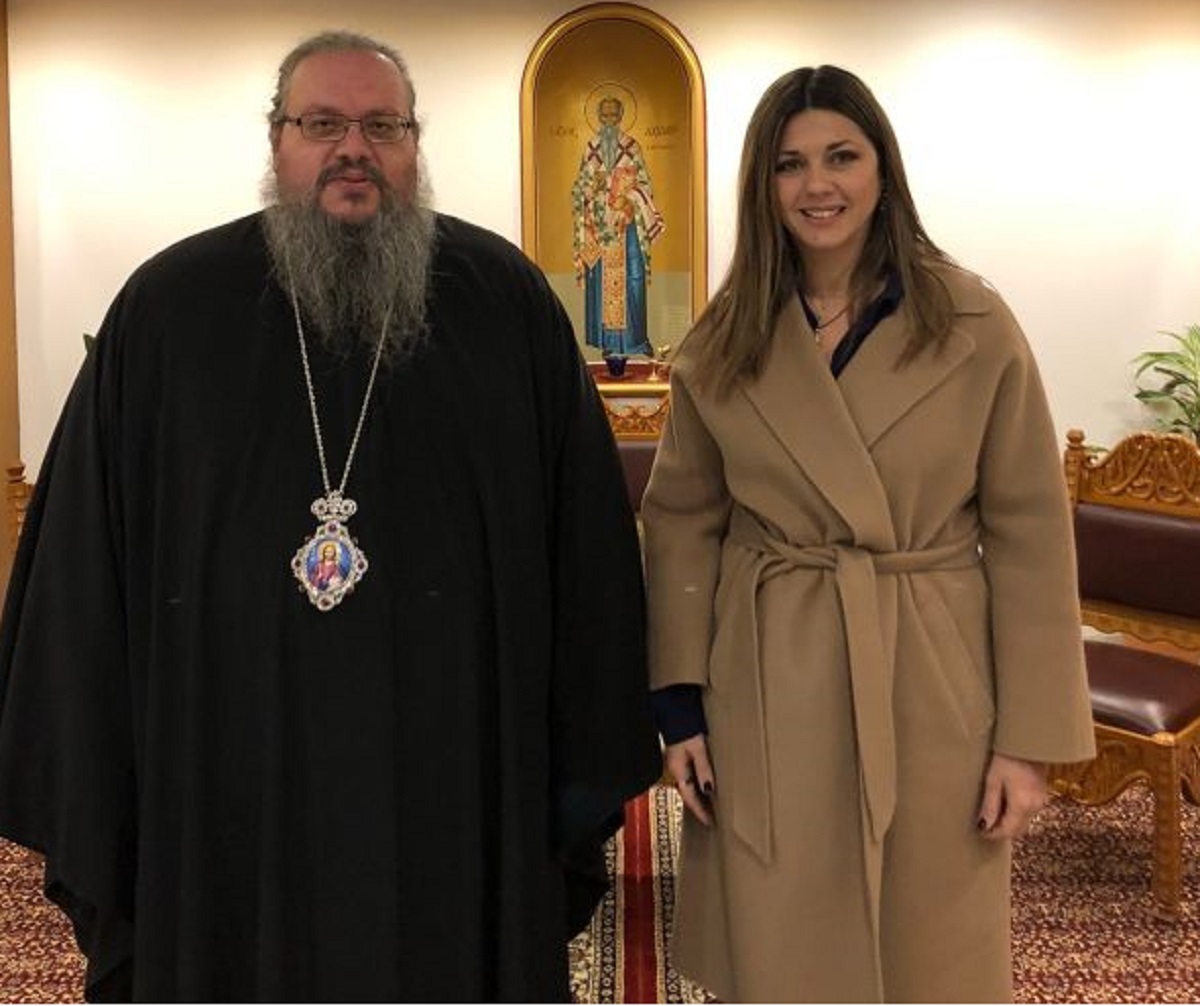 Η Υφ. Παιδείας με τον Λαρίσης Ιερώνυμο | Dogma