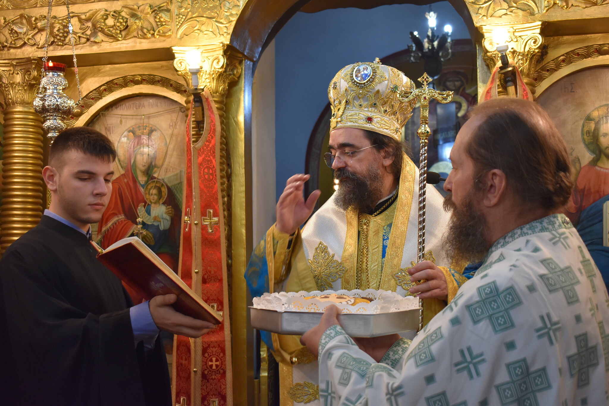 Ο Μητροπολίτης Καστορίας στην Κορησό για τον Άγιο Θεοδόσιο Τραπεζούντος ...