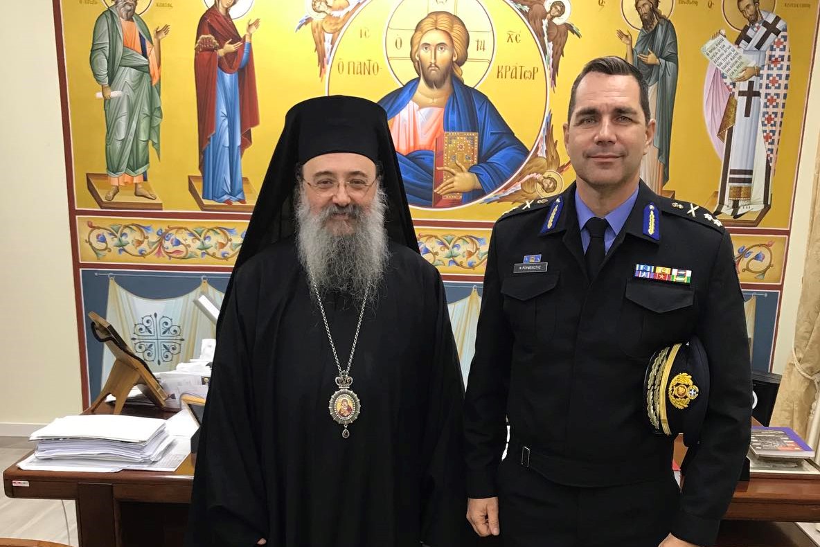 Στον Μητροπολίτη Πατρών ο Συντονιστής των Πυροσβεστικών Υπηρεσιών ...