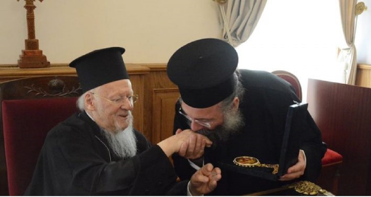 Φανάρι: Ο νέος Μητροπολιτης Ρεθύμνης έλαβε την ευχή του Οικ. Πατριάρχη ...