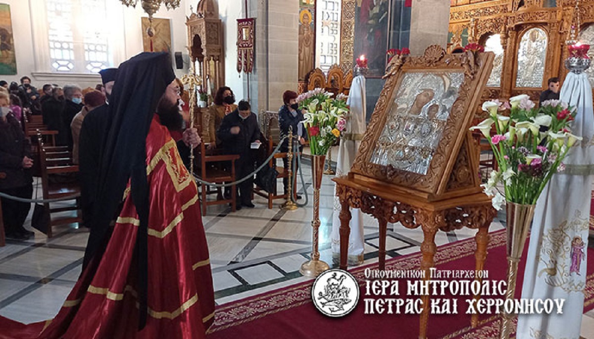Ιερά Αγρυπνία του Ακαθίστου Ύμνου στη Μητρόπολη Πέτρας και Χερρονήσου ...