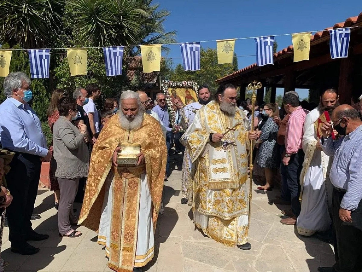 Εορτή Αγίων Ραφαήλ, Νικολάου και Ειρήνης στους Αγίους Τριμιθιάς | Dogma