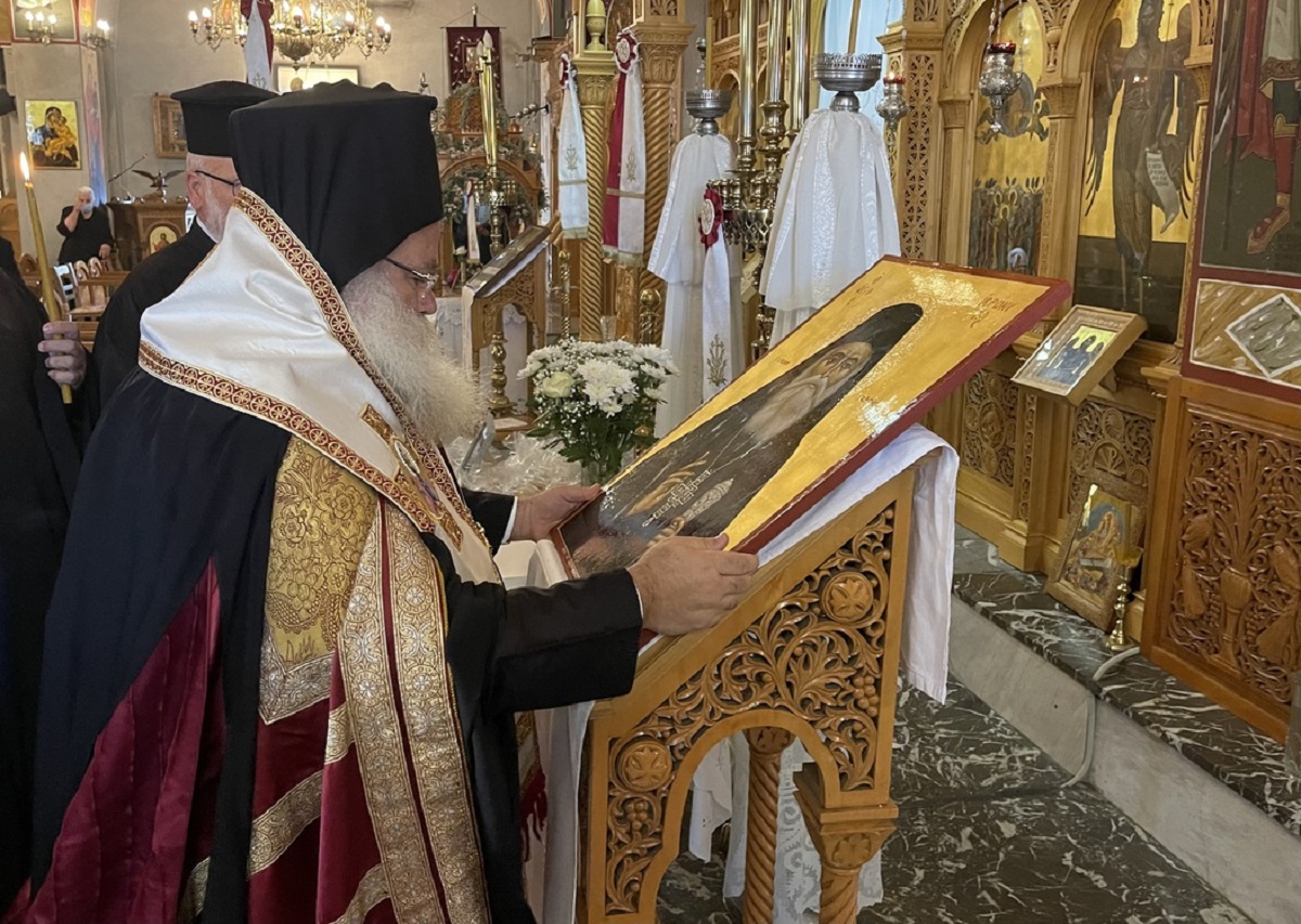 Μητρόπολη Ιεραπύτνης: Τίμησε για πρώτη φορά τη μνήμη του Αγίου ...