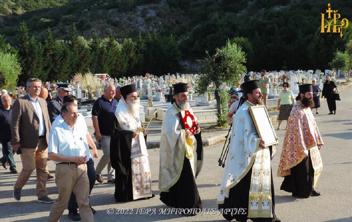 Πανηγύρισε ο ναός της Αναλήψεως στο νέο κοιμητήριο Άρτας | Dogma