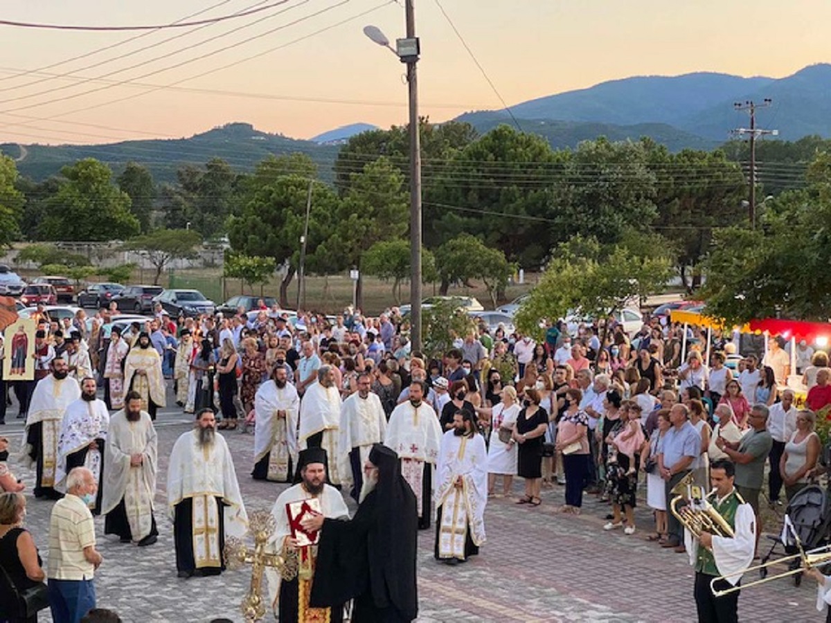 Λαμπρά πανήγυρη Αγίας Μαρίνας στους Νέους Πόρους Πιερίας - Φωτογραφίες ...