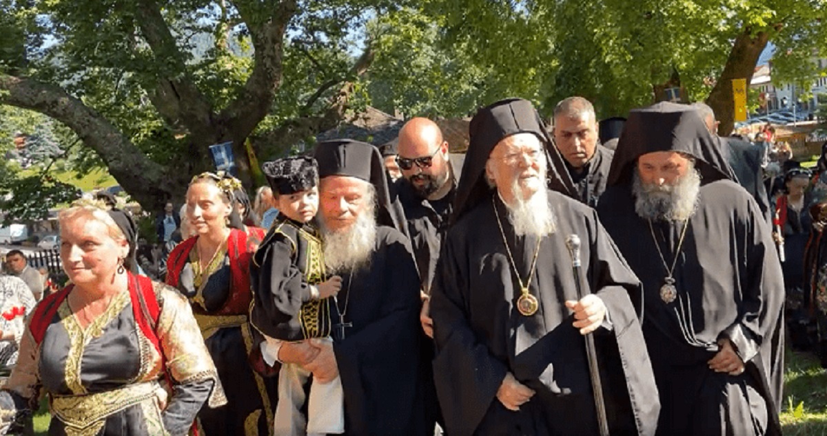Θερμή υποδοχή Οικουμενικού Πατριάρχη στο Μέτσοβο | Dogma