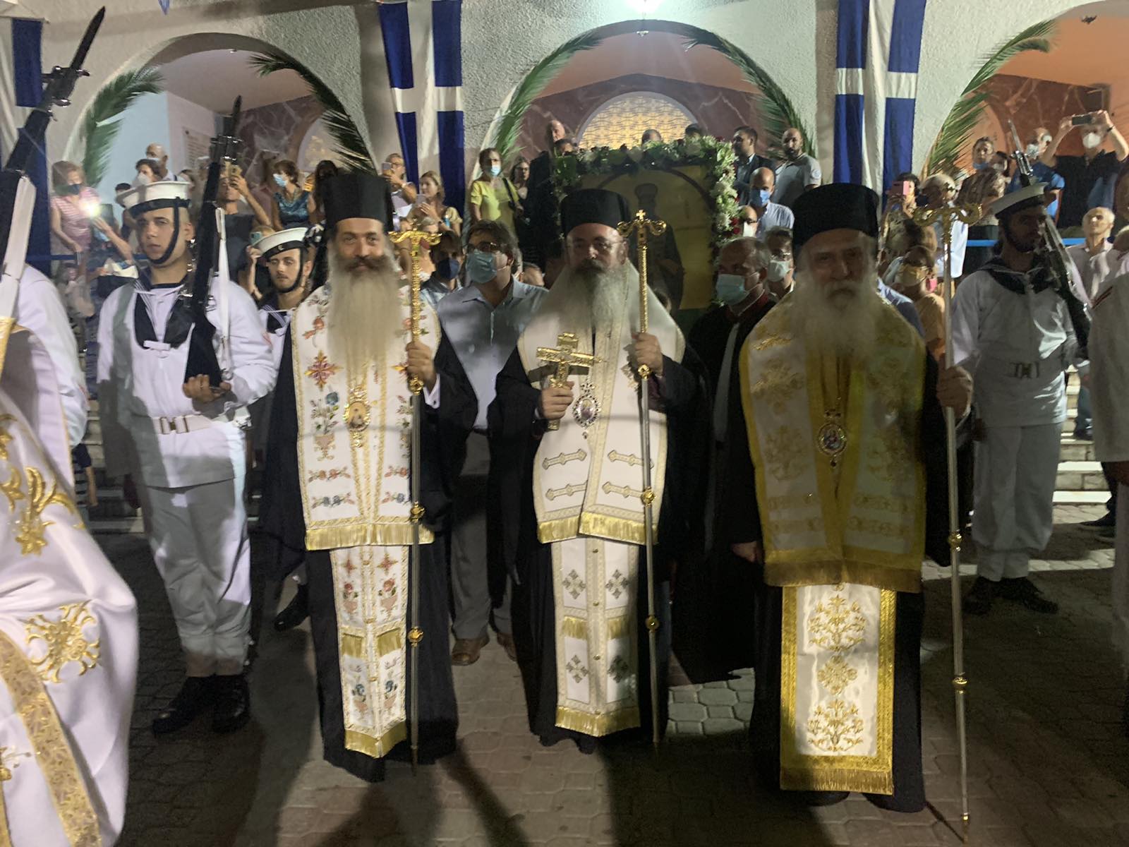 Μέγας Πανηγυρικός Εσπερινός στον Ι.Ν Αγίου Αλεξάνδρου στο Παλαιό Φάληρο ...