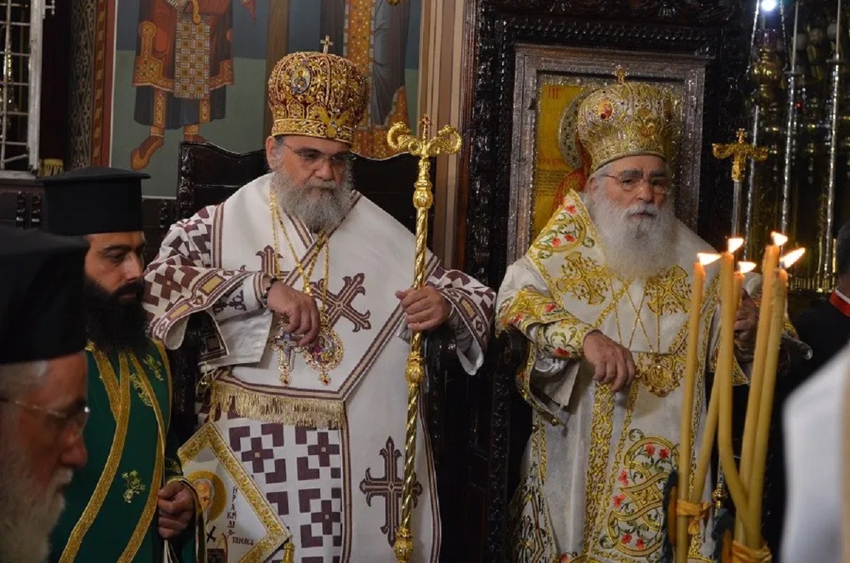 Ο Ταμασού Ησαΐας στο Μνημόσυνο του Αρχιεπισκόπου Μακαρίου Γ΄ στην Ι.Μ ...