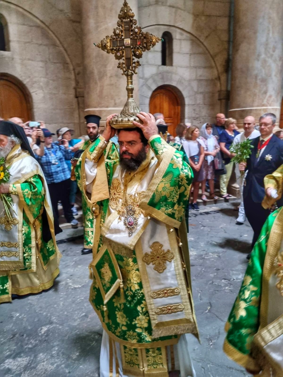 Ο Μαρωνείας Παντελεήμων στο Πατριαρχείο Ιεροσολύμων (ΦΩΤΟ) | Dogma