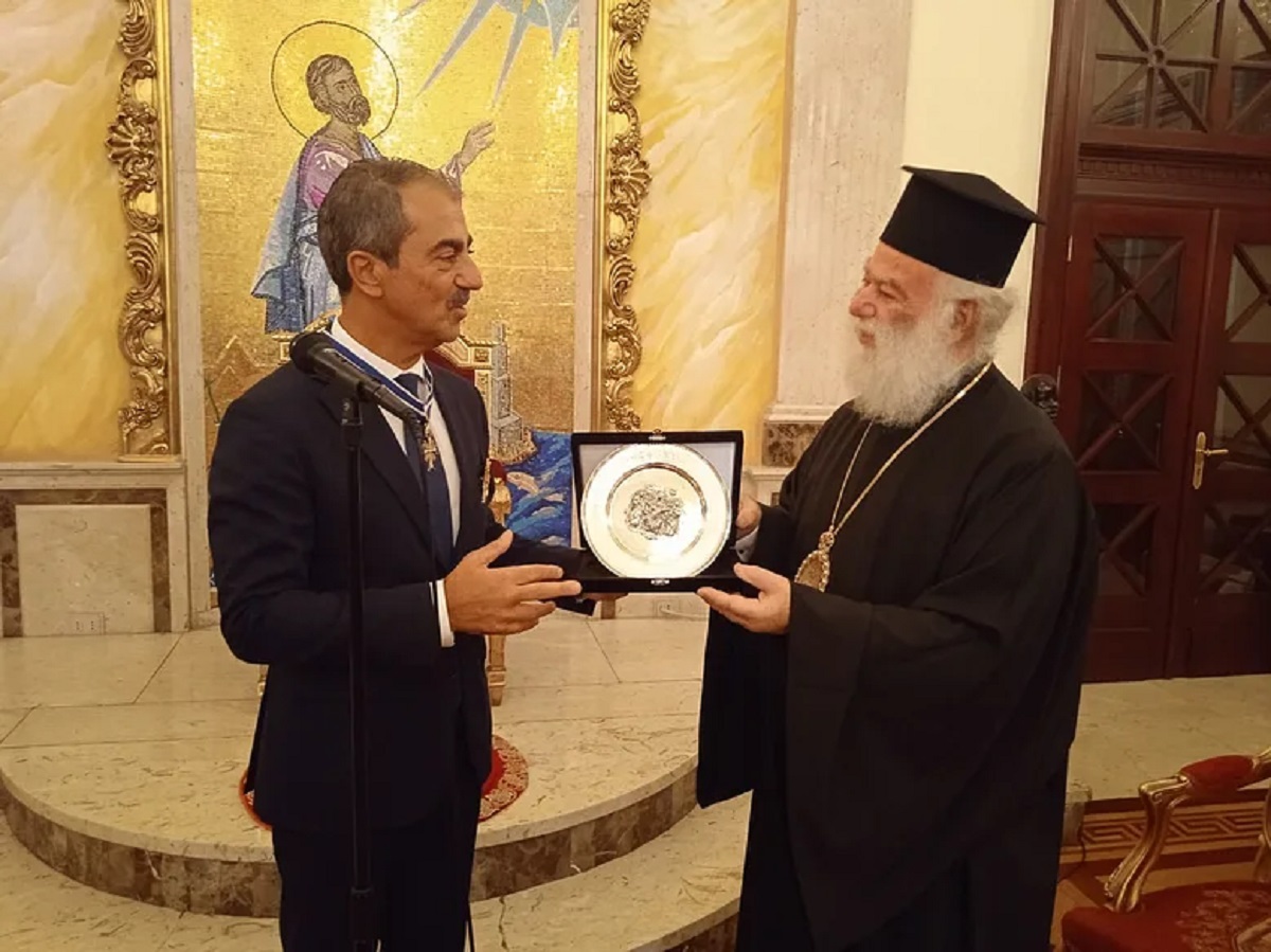 Ο Πατριάρχης Αλεξανδρείας τίμησε τον ον πρόεδρο της Ελληνικής ...