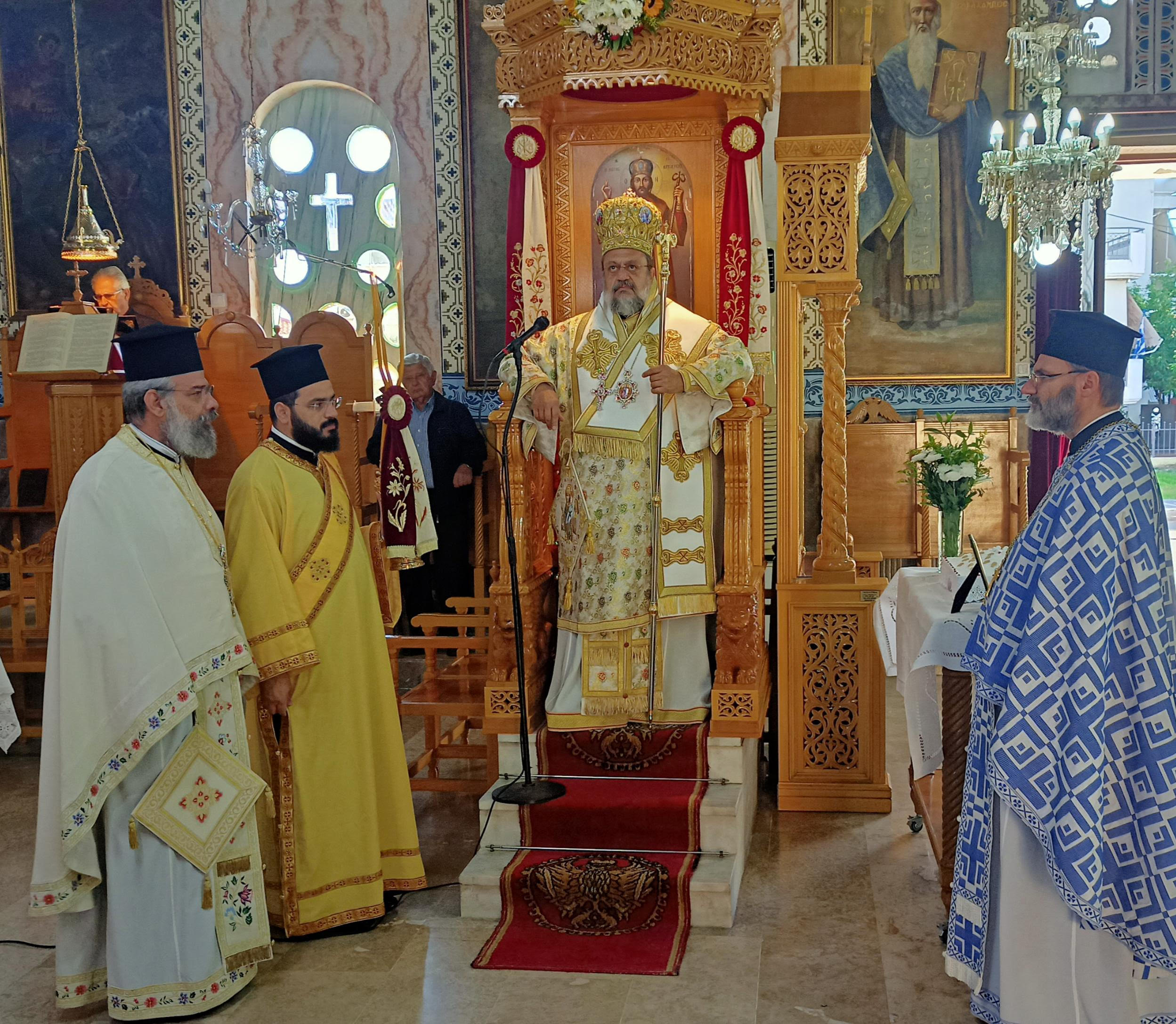 Ο Μεσσηνίας Χρυσόστομος στον Άγ. Δημήτριο Κοκκορόγιαννη Καλαμάτας | Dogma