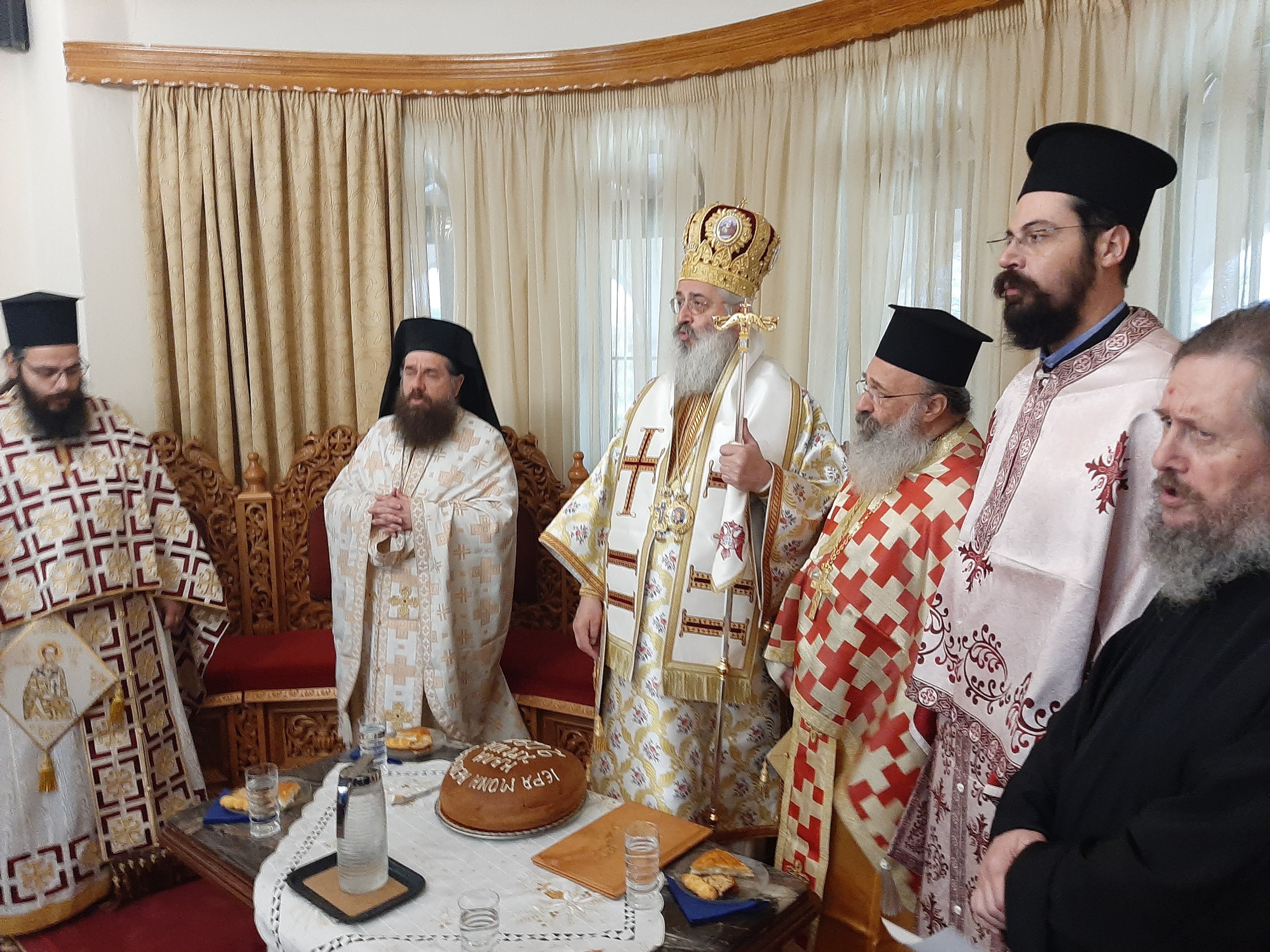 Αρχιερατική Θεία Λειτουργία στην Ιερά Μονή Αγίου Ιωάννου Θεολόγου ...