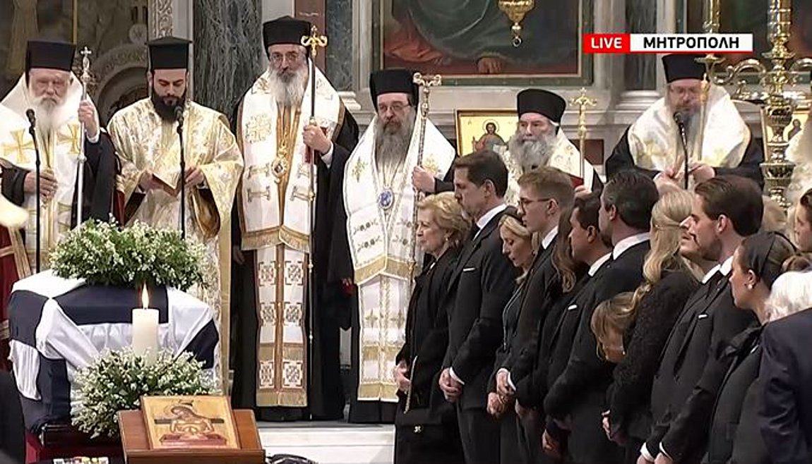 Τέως βασιλιάς Κωνσταντίνος – Live: Λεπτό προς λεπτό η κηδεία στη ...