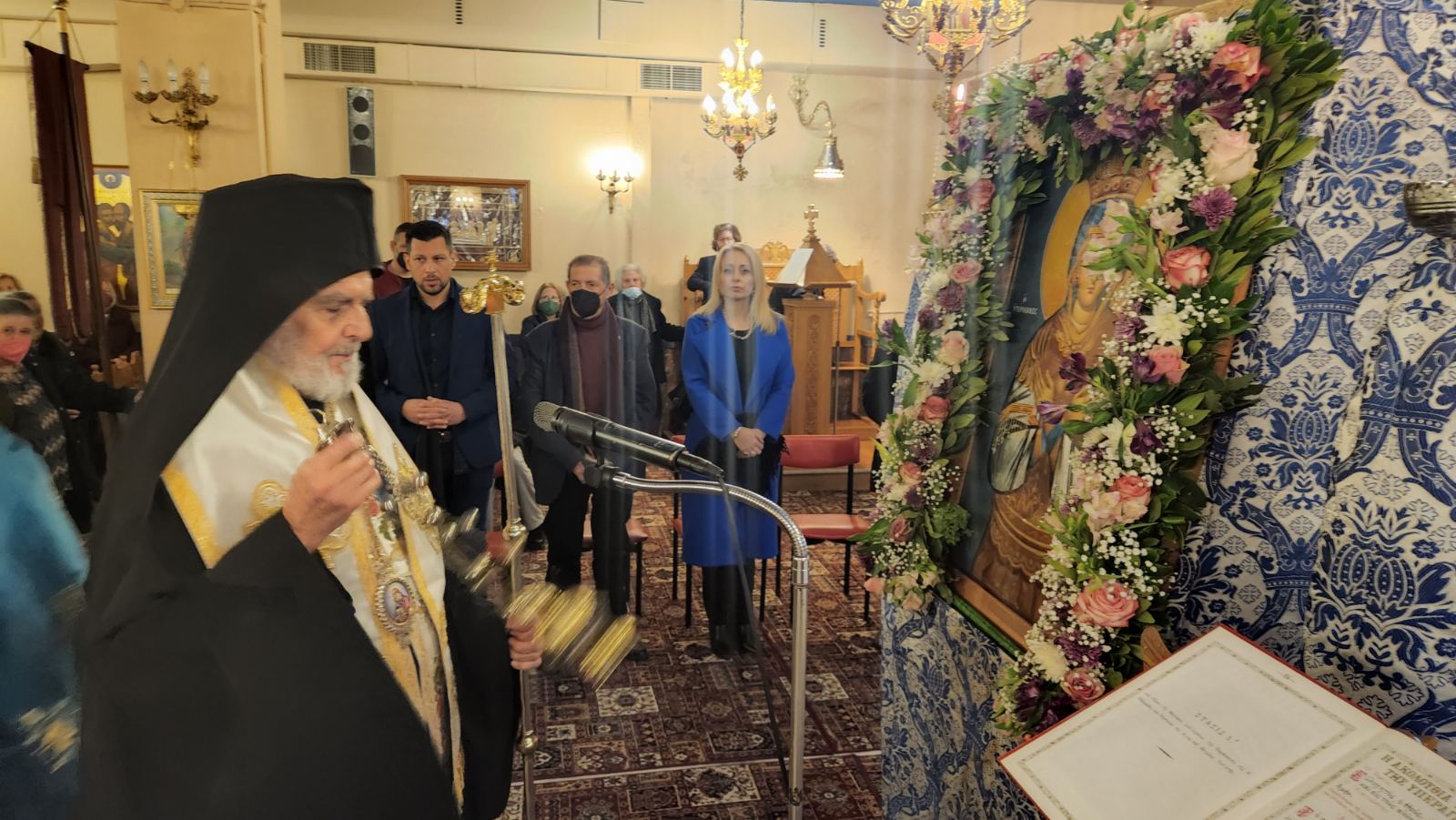 Ο Βερενίκης Χρυσόστομος στον Ι.Ν. Αγ. Μαρίνης Ηλιουπόλεως | Dogma