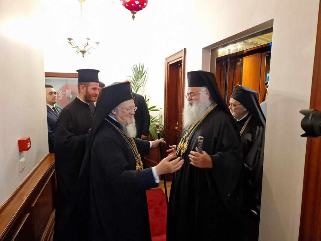 Οικουμενικό Πατριαρχείο - Επίσημη υποδοχή του Αρχιεπισκόπου Κύπρου ...