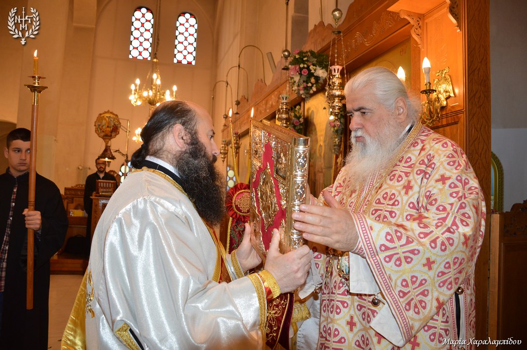 Η εορτή των Αγίων Ραφαήλ, Νικολάου και Ειρήνης στη Μητρόπολη Νεαπόλεως ...