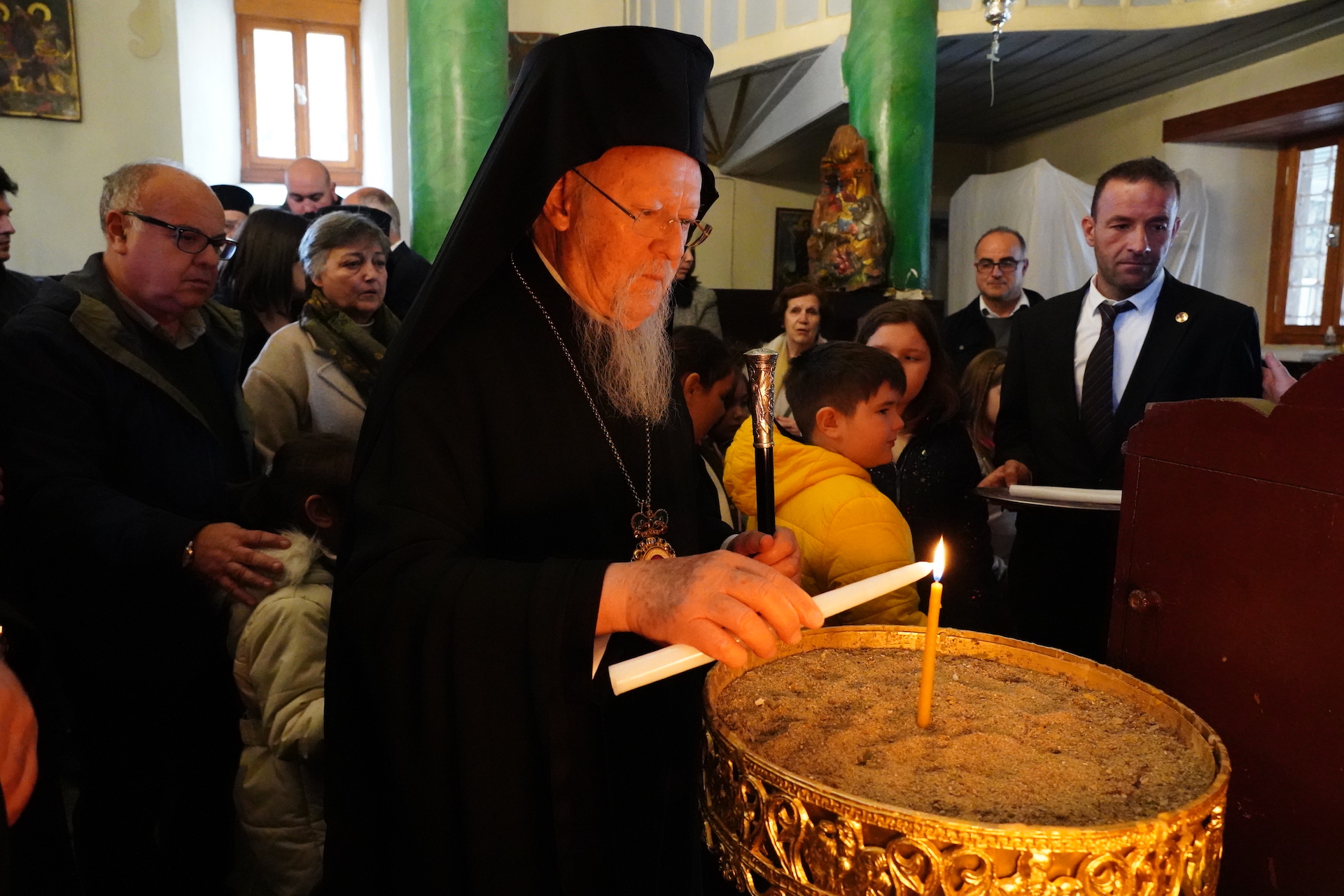 Ο Οικουμενικός Πατριάρχης τίμησε στην Ίμβρο τη μνήμη του Ιερομάρτυρος ...