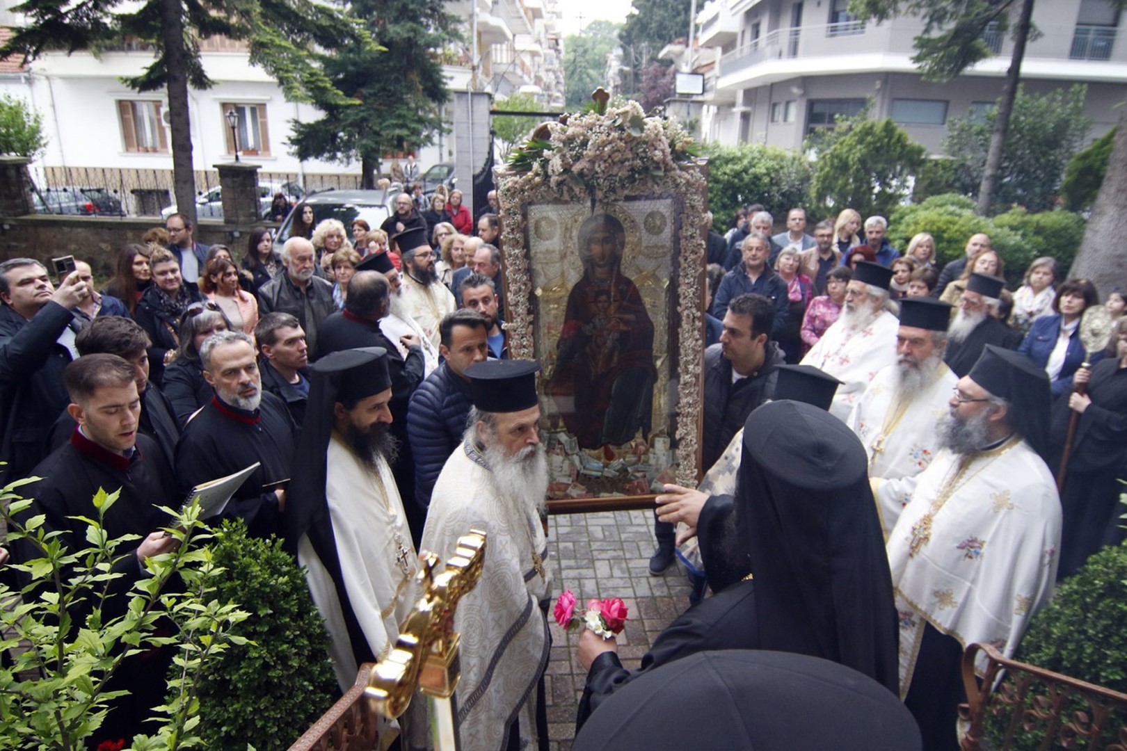 Λιτανεία επιστροφής Παναγίας Ελεούσης στην Έδεσσα | Dogma