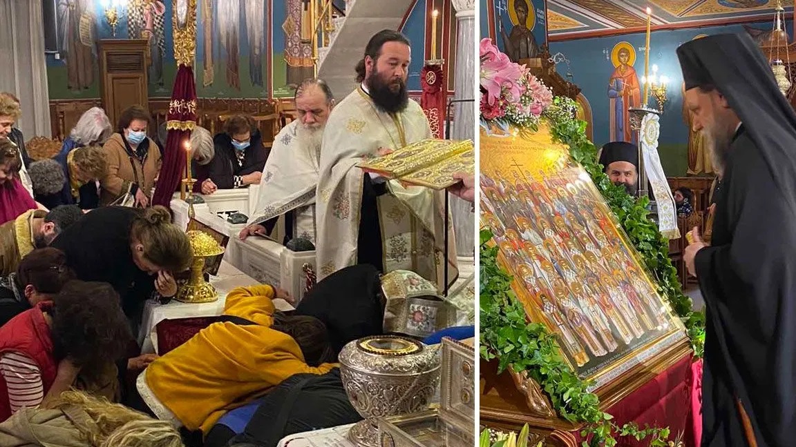 Μέγας Εσπερινός Σύναξης Παναγίας Διασωζούσης και πάντων των εν Μ. Ασία ...