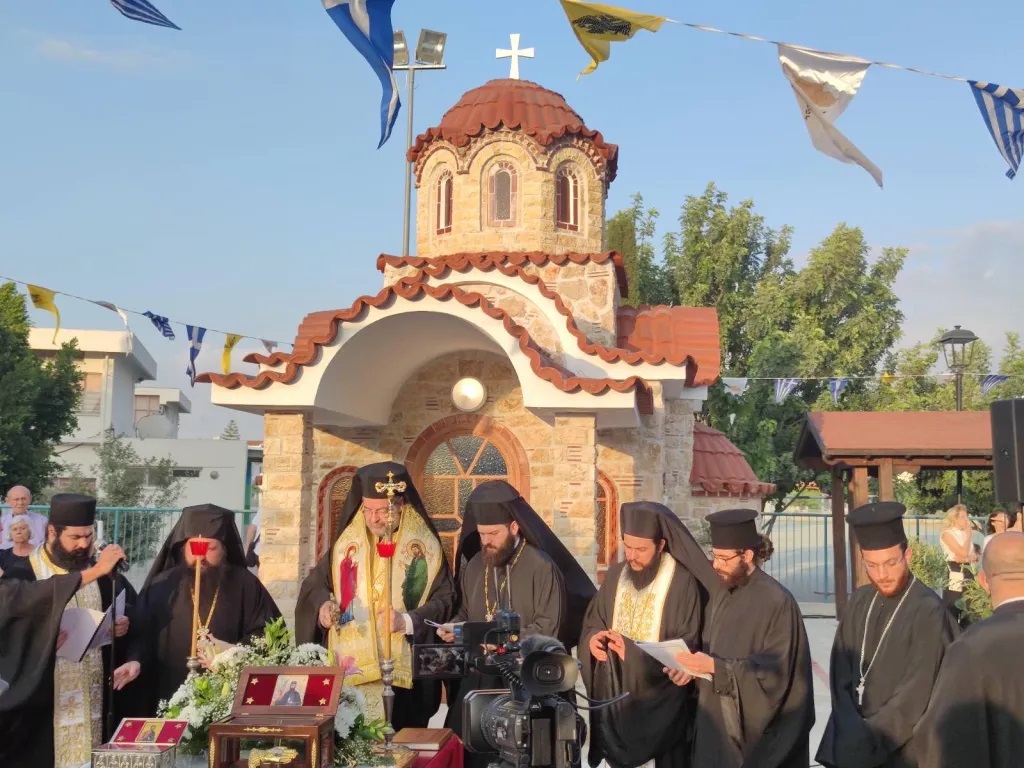 Μητρόπολη Ταμασού: Θυρανοίξια παρεκκλησίου Αποστόλου Ιούδα του Θαδδαίου ...