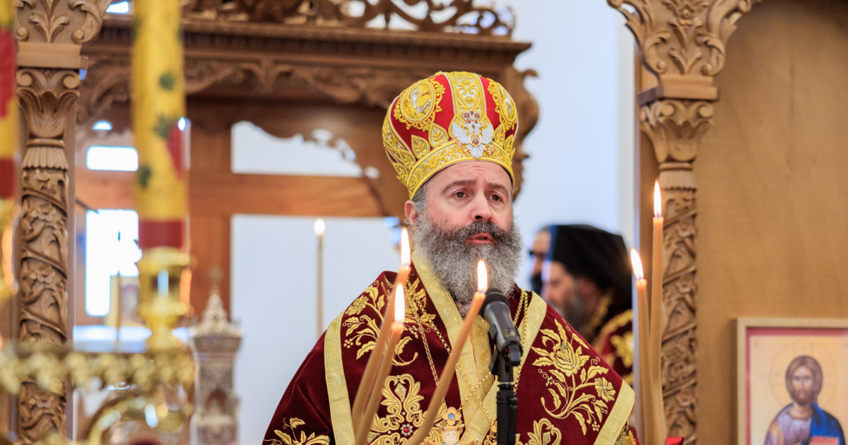 Ο Αυστραλίας Μακάριος στην πανήγυρη του μοναδικού εν Αυστραλία Ι.Ναού ...