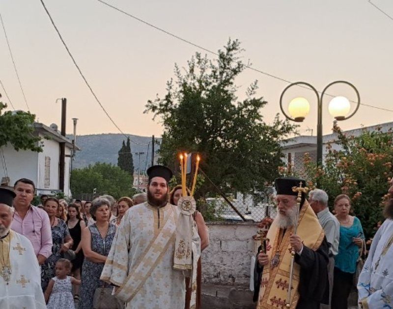 Πανήγυρις εορτασμού θαύματος Αγίας Βαρβάρας στον Ι. Ν. Αγίου Δημητρίου ...
