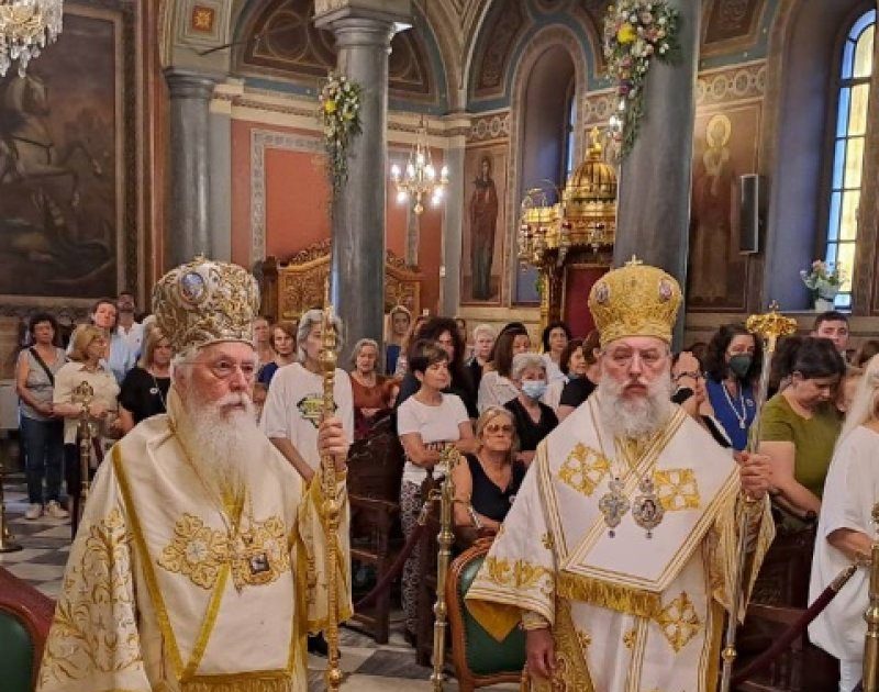 Πανηγυρική Θεία Λειτουργία και Χειροτονία νέου Πρεσβυτέρου στον Ι. Ν ...