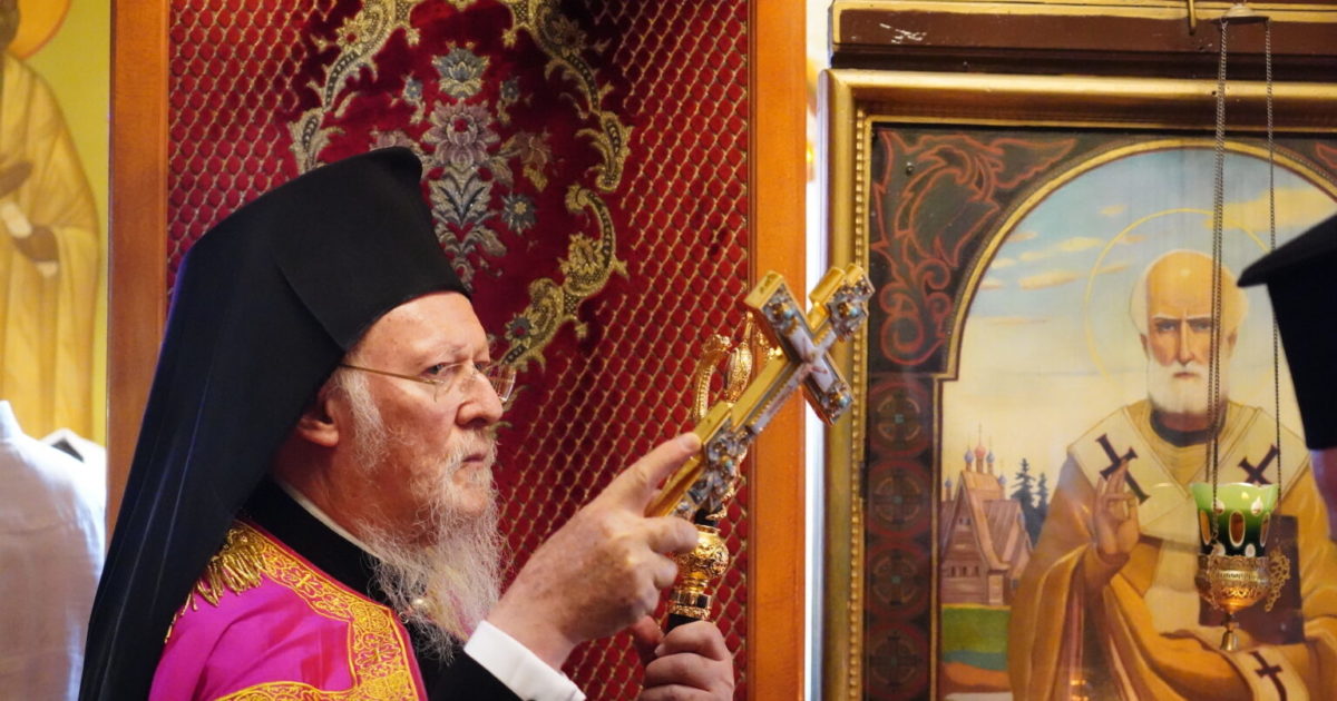 Οικουμενικός Πατριάρχης: «Οι άγιοι, με επί κεφαλής την Παναγία μας ...