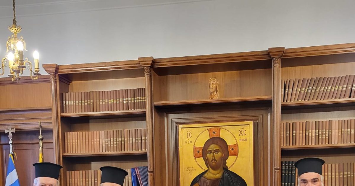 Το Δ.Σ. του Ι.Σ.Κ.Ε. στον Αρχιεπίσκοπο | Dogma
