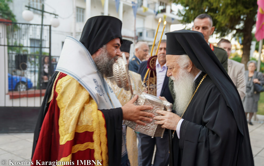 Ο Βεροίας Παντελεήμων στην Έδεσσα για την εορτή του Αγίου Καλλινίκου ...
