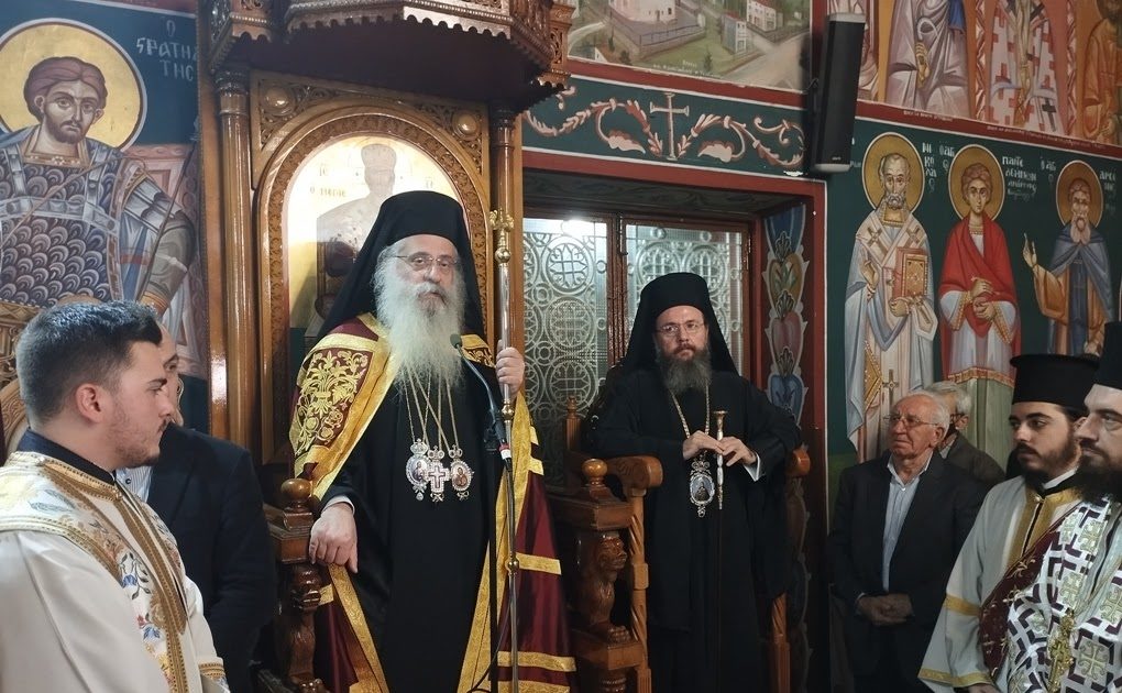 Μεγάλη συγκίνηση στα Τριαντέικα Αγρινίου: Ο Επιφάνιος στο χωριό του ...