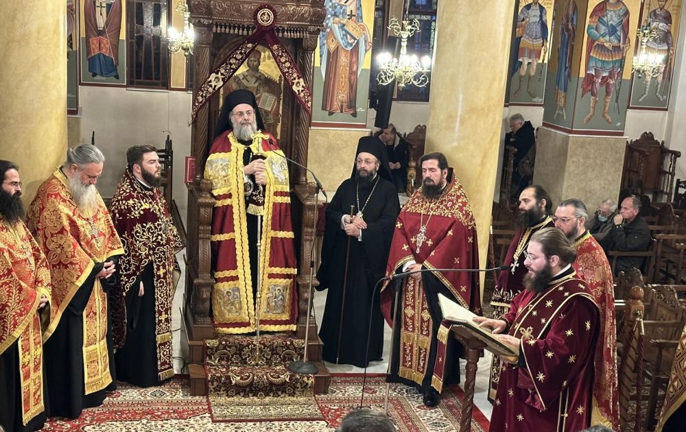 Ο Εσπερινός των Χριστουγέννων στον Ιερό Ναό Αγίων Κωνσταντίνου και ...