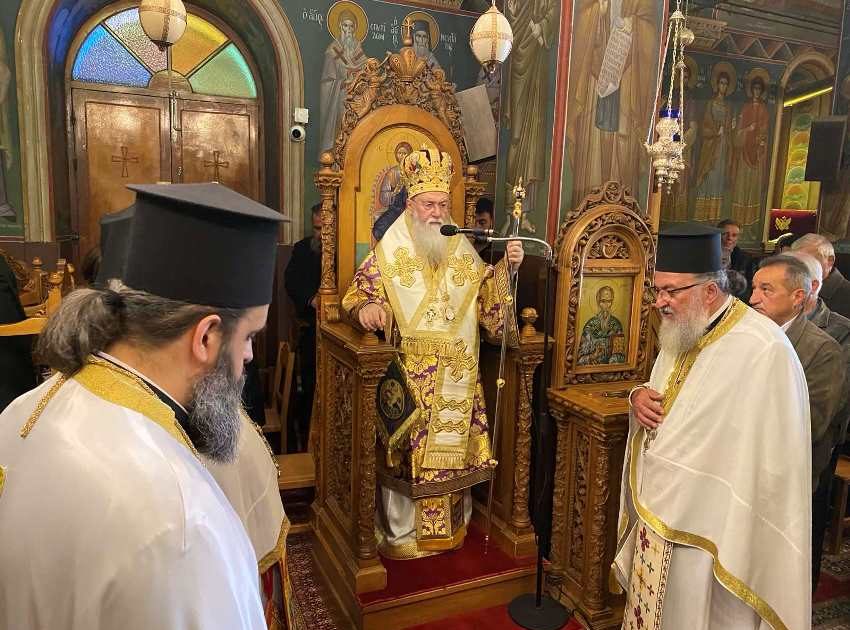 Ο Κορίνθου στη Μονή της Παναγίας Φανερωμένης | Dogma