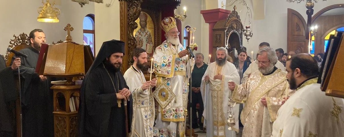Πανηγυρικός Εσπερινός στην Ιερά Μονή Αγίων Ραφαήλ, Νικολάου και Ειρήνης ...