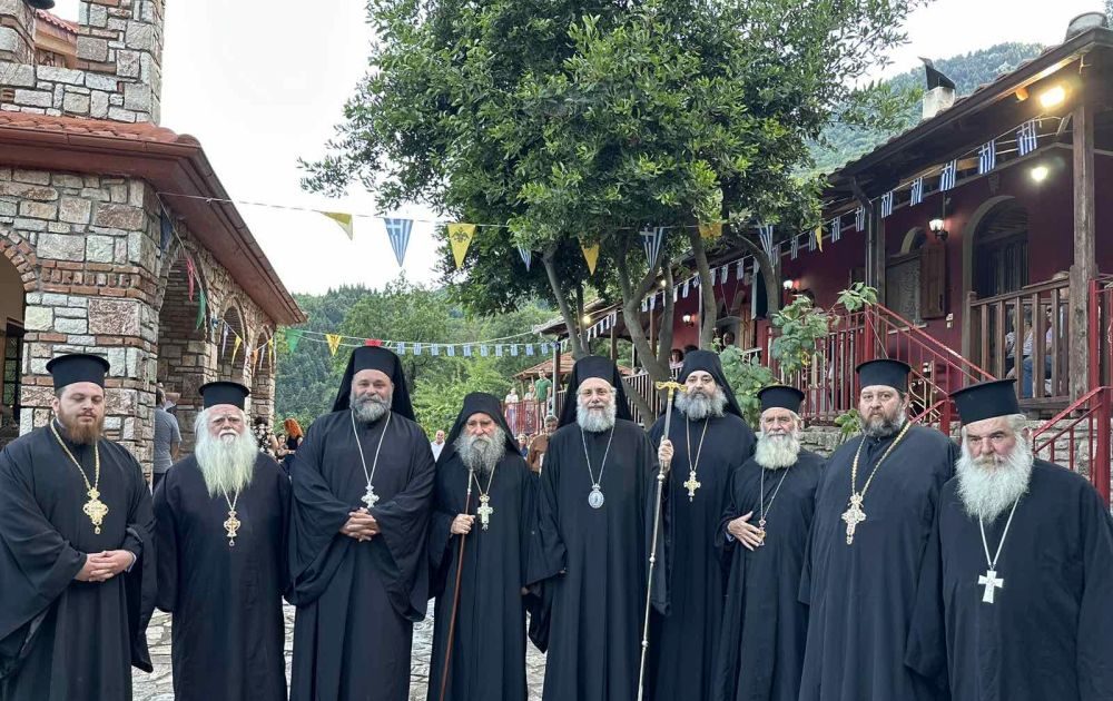 Πανηγυρικός Εσπερινός στην Ιερά Μονή Αγίου Προκοπίου χωρίου Άγιος ...