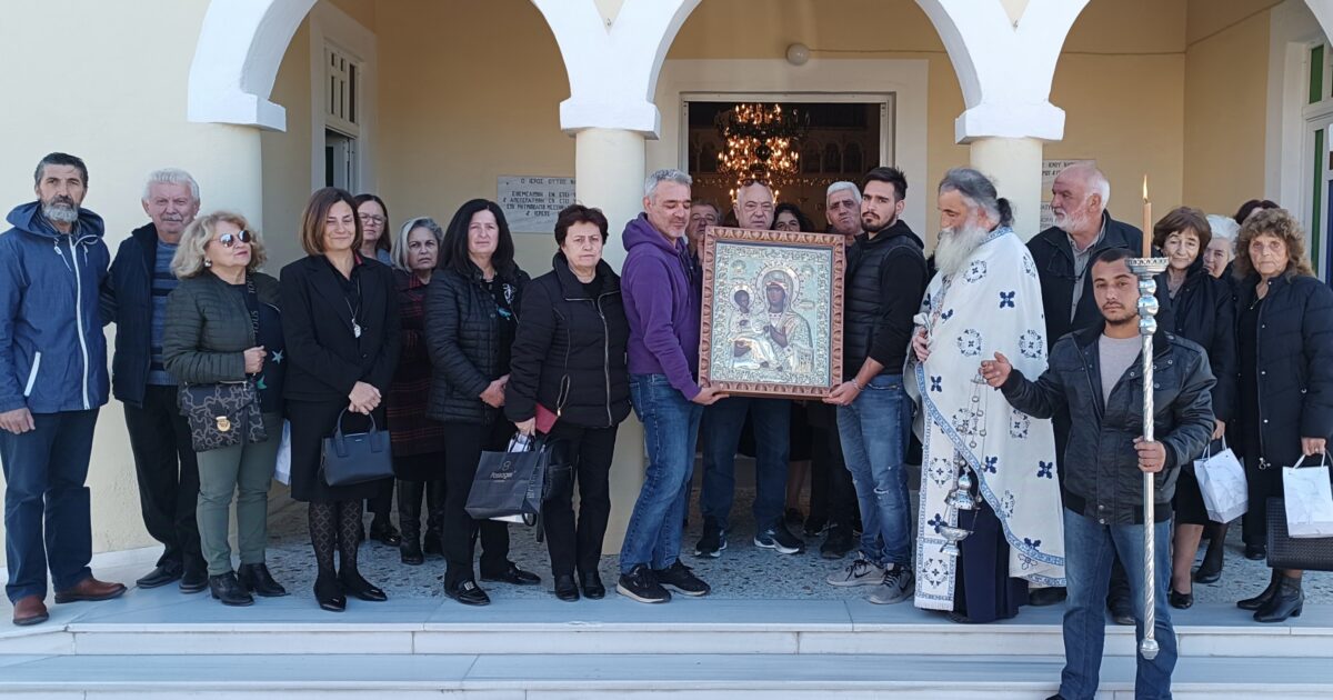 Η Παναγία Τριχερούσα αναχώρησε από την Φοινικούντα για την Πεύκη | Dogma