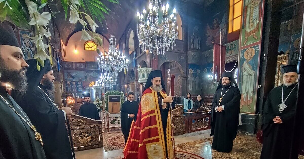 Ο Ευαγγελισμός της Θεοτόκου στη Μητρόπολη Θεσσαλιώτιδος | Dogma