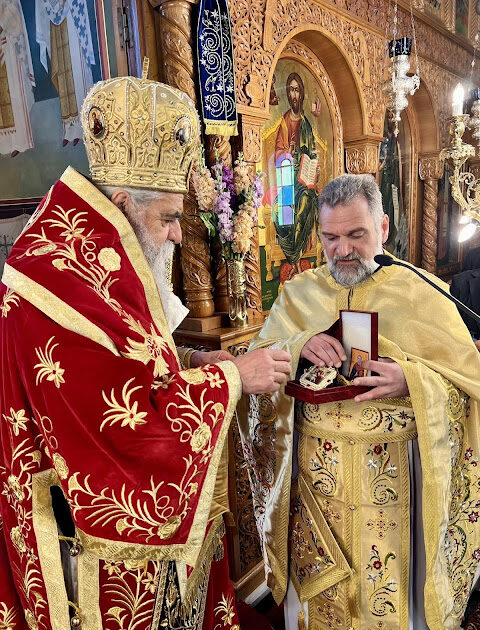 Αρχιερατική Θεία Λειτουργία στον Ιερό Ναό Αγιου Νικόλαου Μυρσίνης | Dogma