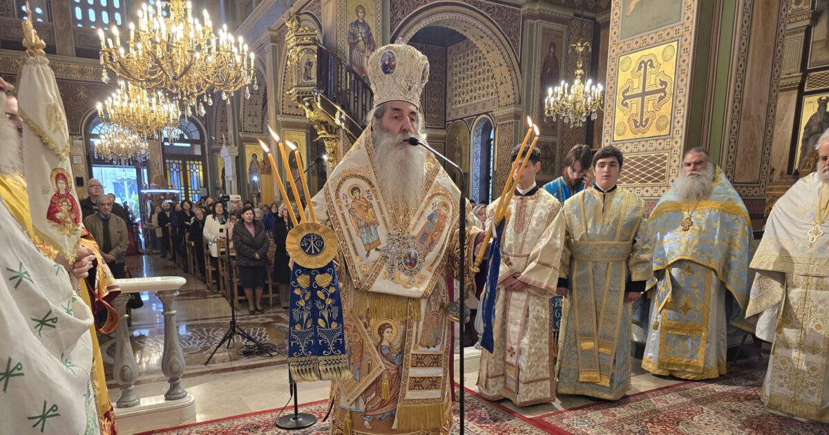 Η εορτή του Ευαγγελισμού στον πανηγυρίζοντα Ιερό Ναό Ευαγγελιστρίας ...