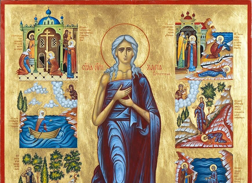 Ιερά Πανήγυρις Οσίας Μαρίας της Αιγυπτίας στον Ιερό Ναό Αγίας Μαρίνης ...