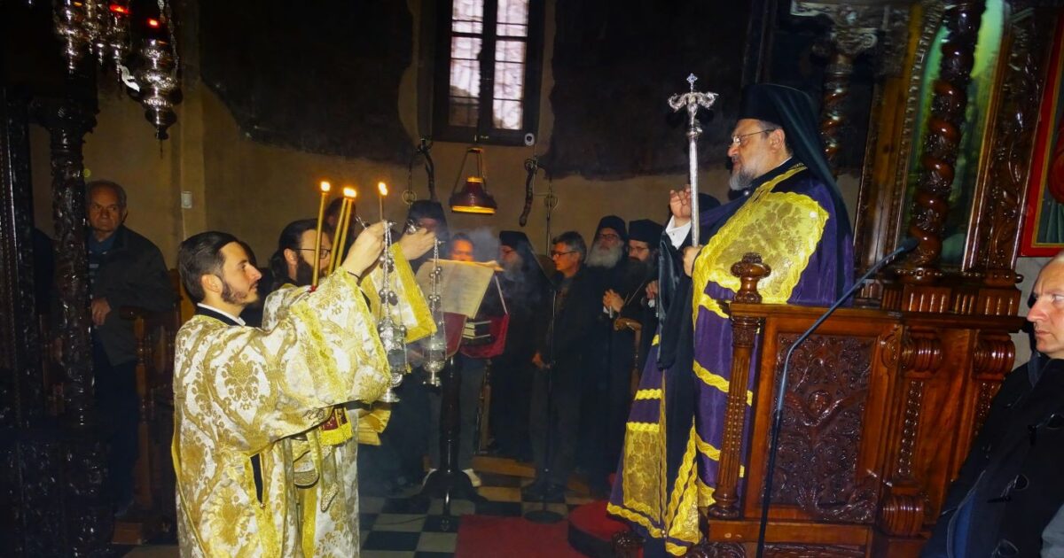 Ο Πανηγυρικός Πολυαρχιερατικός Εσπερινός στην Ι.Μ. Αγίων Τεσσαράκοντα ...