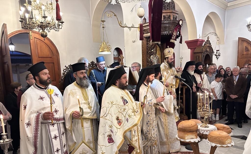 Πανηγυρικός Εσπερινός στην Ιερά Μονή Αγίων Ραφαήλ, Νικολάου και Ειρήνης ...