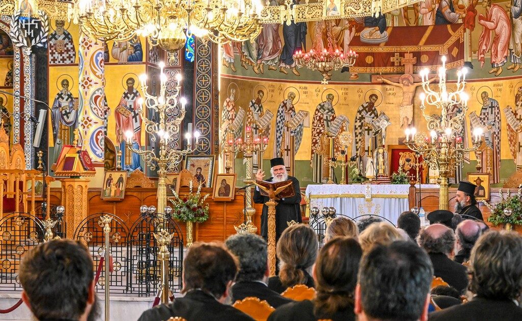 Ιερατική Σύναξη στον Ι. Ν. Ευαγγελισμού Ευόσμου | Dogma